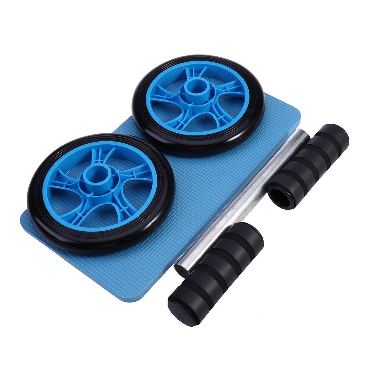 GALUBUBU 1Set Workout Roller Wheel Blue Color Steel Plastic Material ...