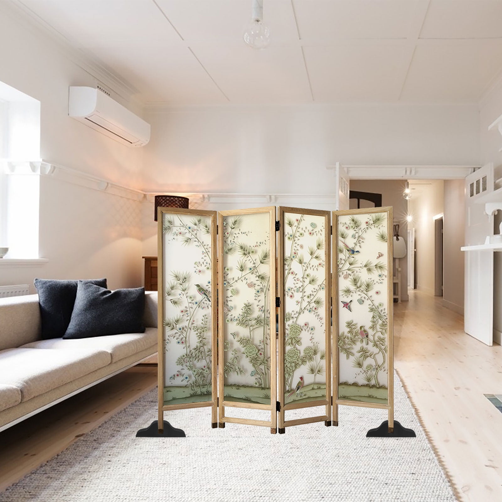 GALUBUBU 2Pcs Folding Support Room Divider Base Modern Design for ...