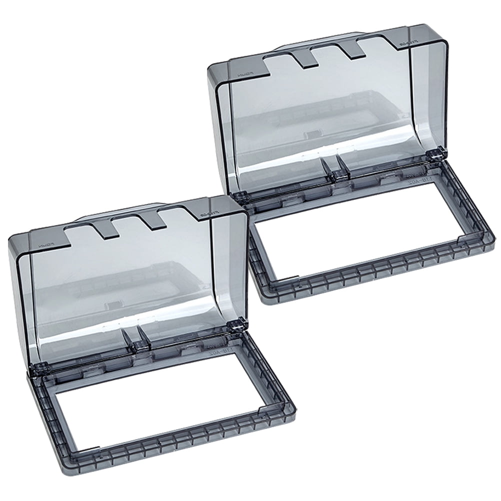 GALUBUBU 2Pcs Waterproof Electric Outlet Cover Transparent ABS Wall ...