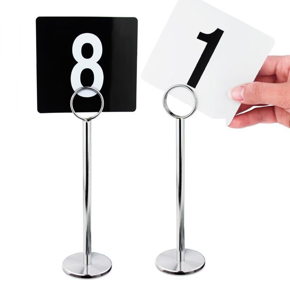 GALUBUBU 3Pcs Numbers Display Stands for Festive Environment Flat Base ...