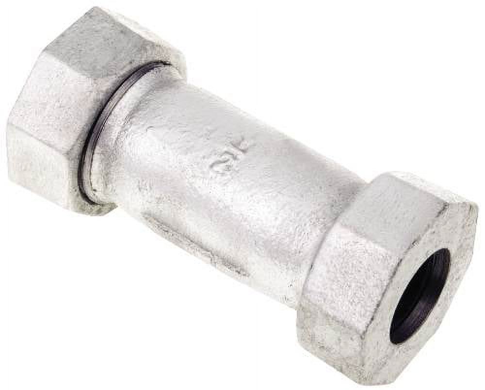 GALVANIZED COMPRESSION COUPLING 1/2" LEAD FREE per 3 Each - Walmart.com