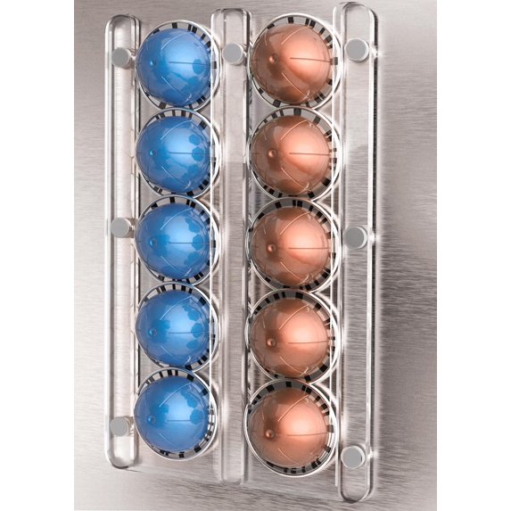 GALVANOX Magnetic Fridge Mount for Nespresso Vertuo Pods Holder (10 Pod ...