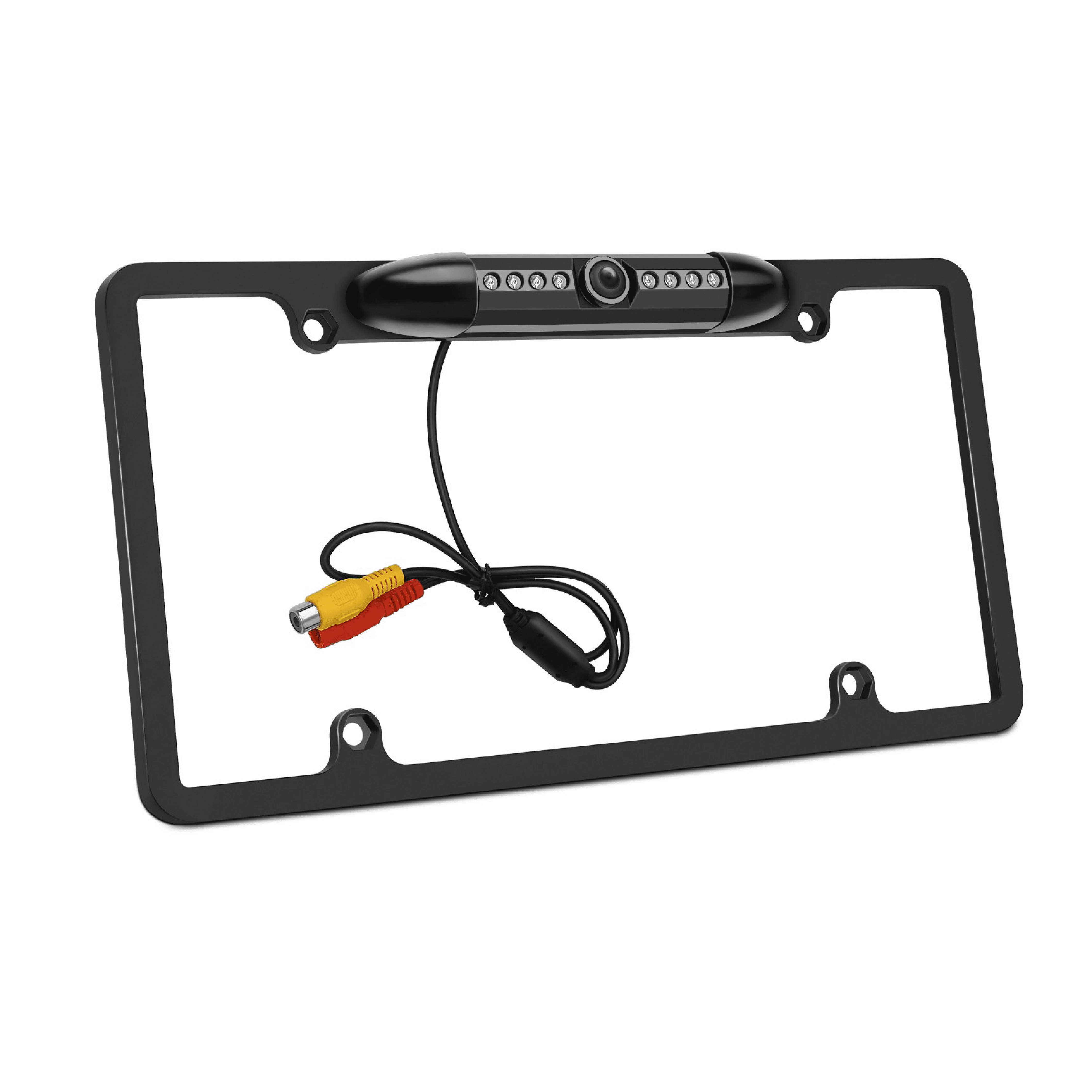 GAMA License Plate Backup Camera, Ultra HD Back up Camera with 8 ...
