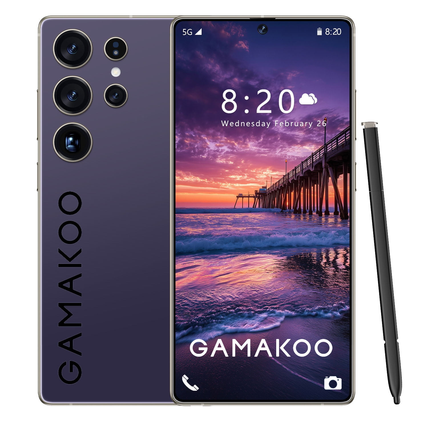 GAMAKOO G25 Ultra 5G S Pen Dual SIM 3GB+32GB 7Inch Unlocked Smartphone ...