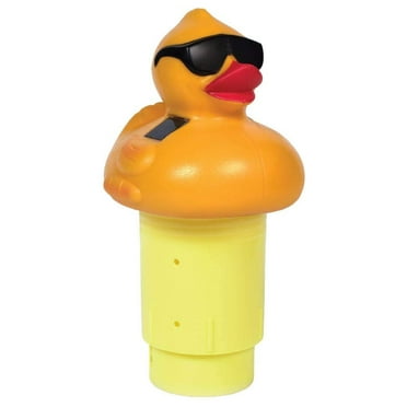 G.A.M.E. Derby Duck Large Pool Chlorinator for Above or In Ground Pools ...