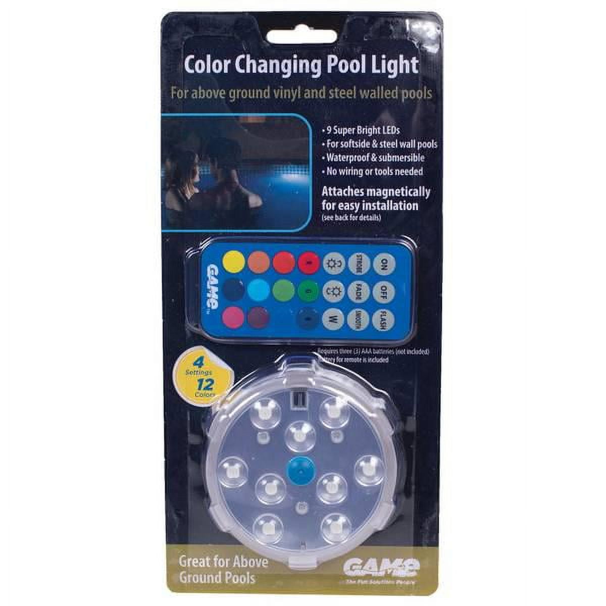 GAME 3 Color Changing Pool Light - Walmart.com