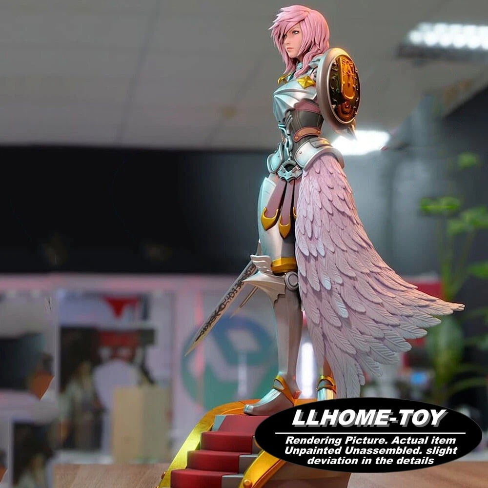 GAME Lightning Resin 27cm Tall Model Kit Unpainted 3d Print GK Statue ...