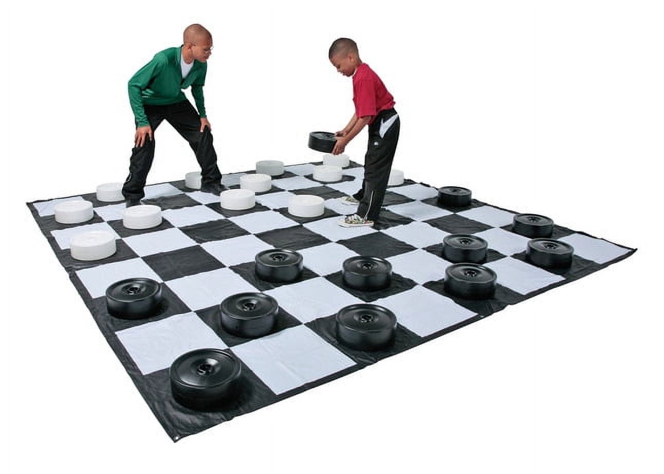 DOM Giant Vinyl Game Mat for Chess and Checkers - Walmart.com