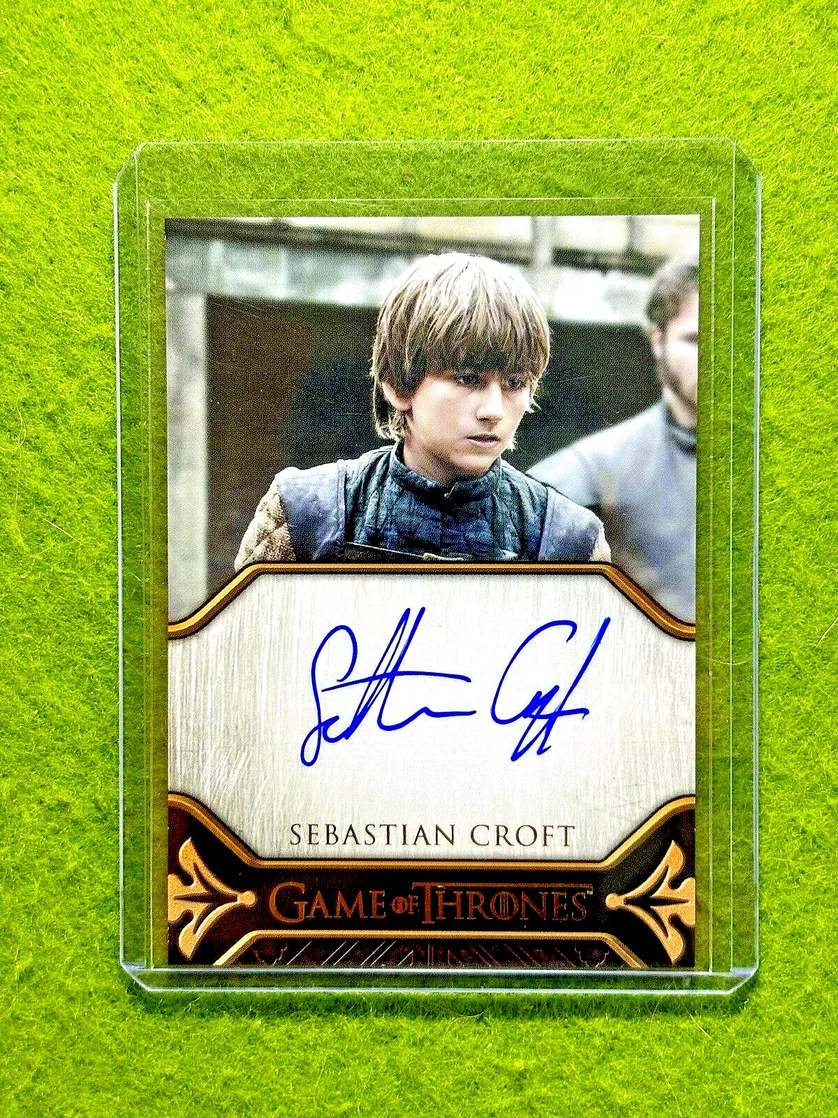GAME OF THRONES Sebastian Croft AUTO Young NED STARK AUTOGRAPH 2023 ...
