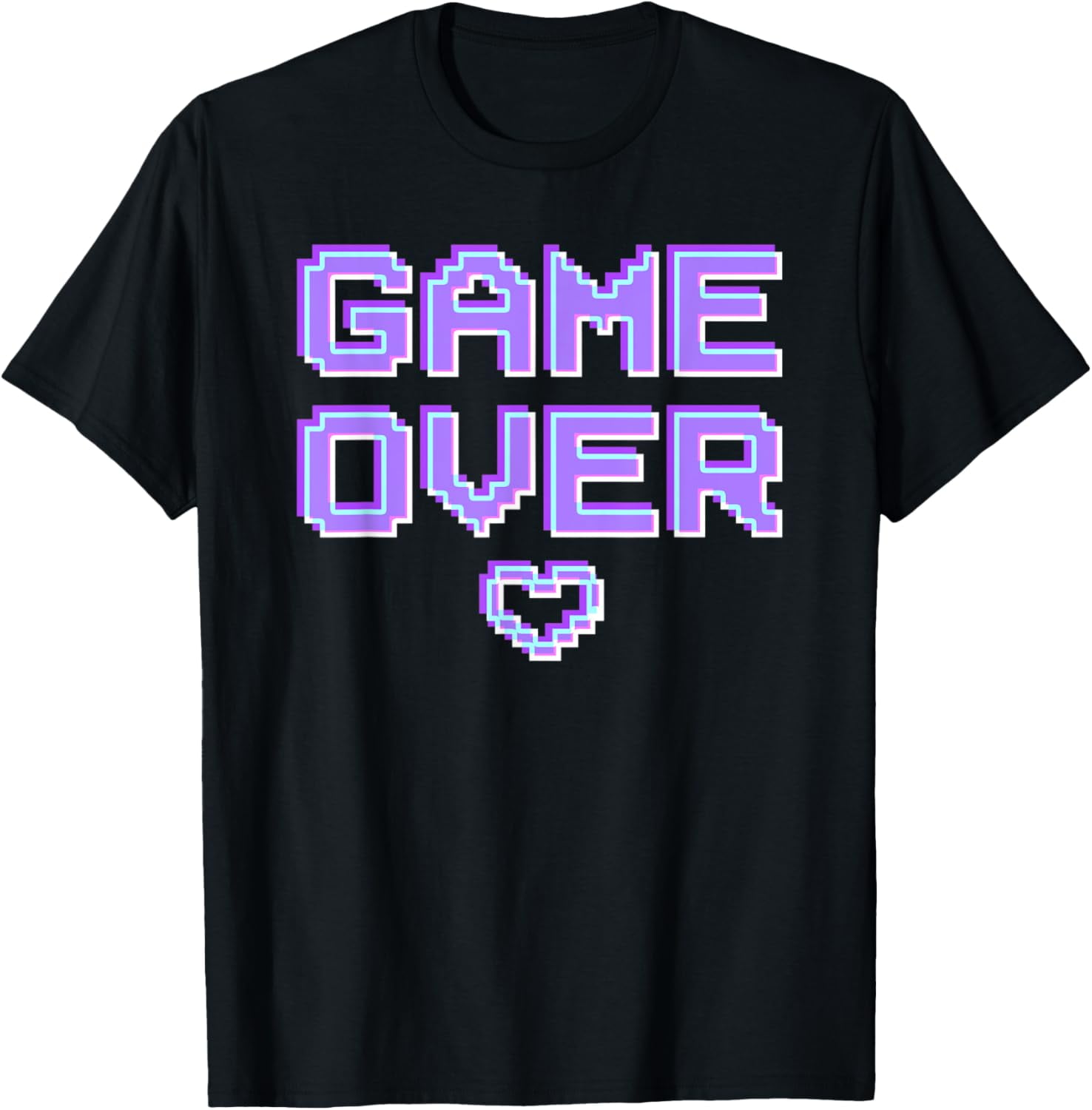 GAME OVER egirl eboy Gamer Gaming style Yami Kawaii Goth Fun T-Shirt ...