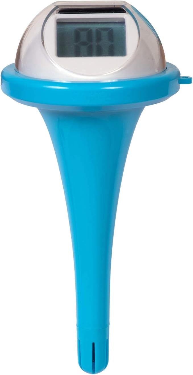 GAME Solar Digital Pool and Spa Floating Thermometer Solar Powered ...