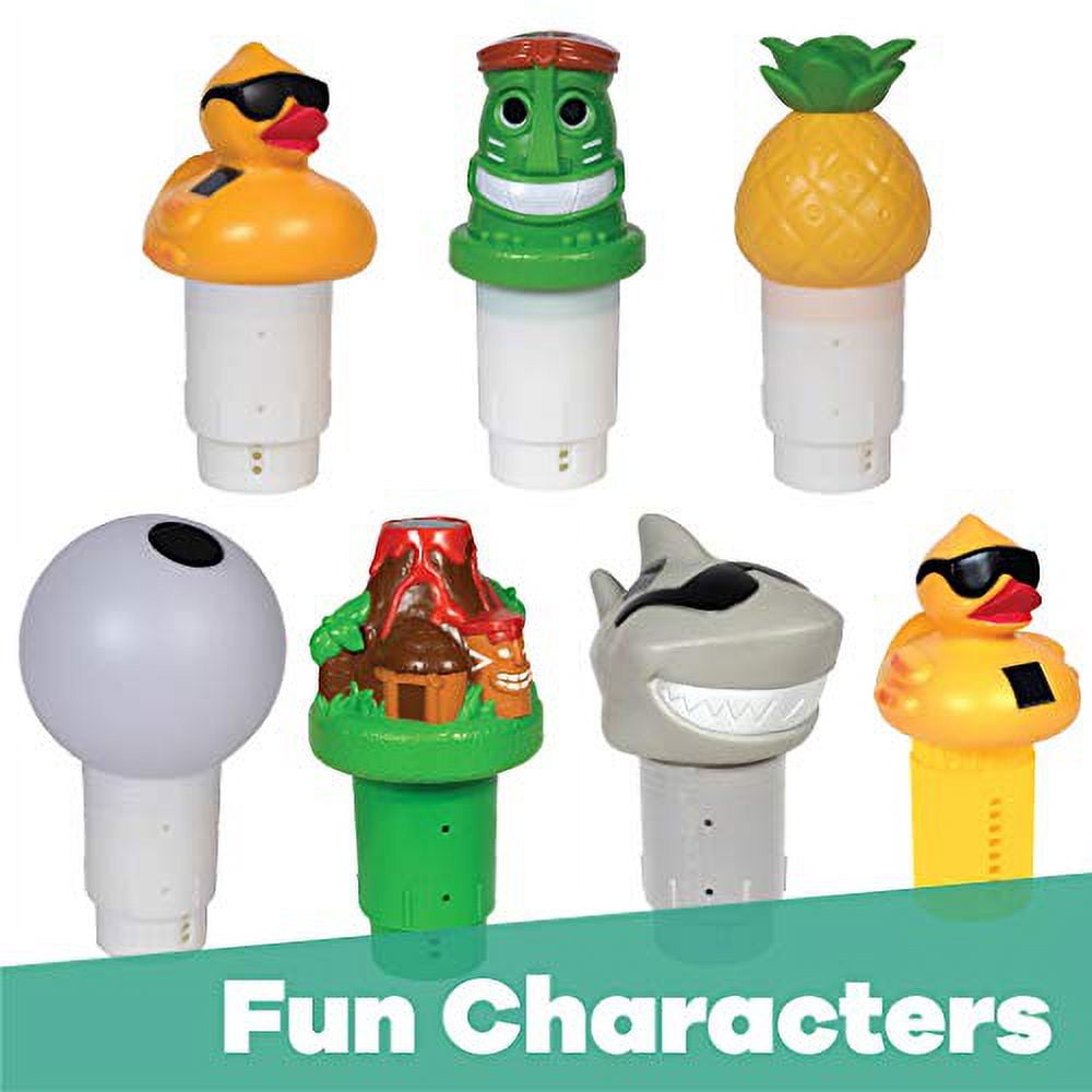 GAME Solar Light-Up Derby Duck Pool Chlorinator; 3”-Tablet Chlorine ...