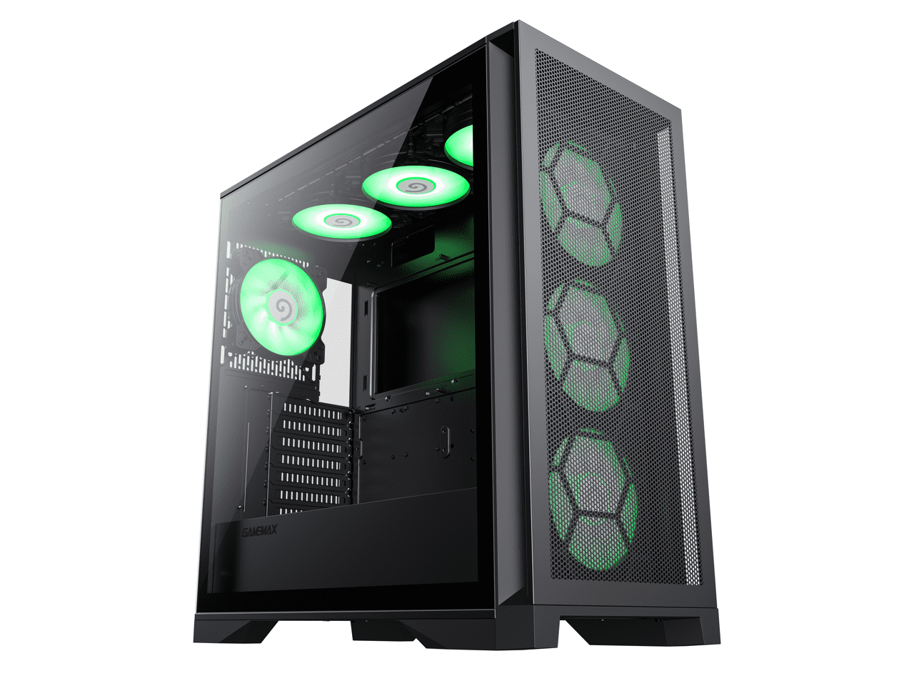 GAMEMAX Leader Full Tower Computer Case-Micro ATX / ATX / ITX / E-ATX w ...