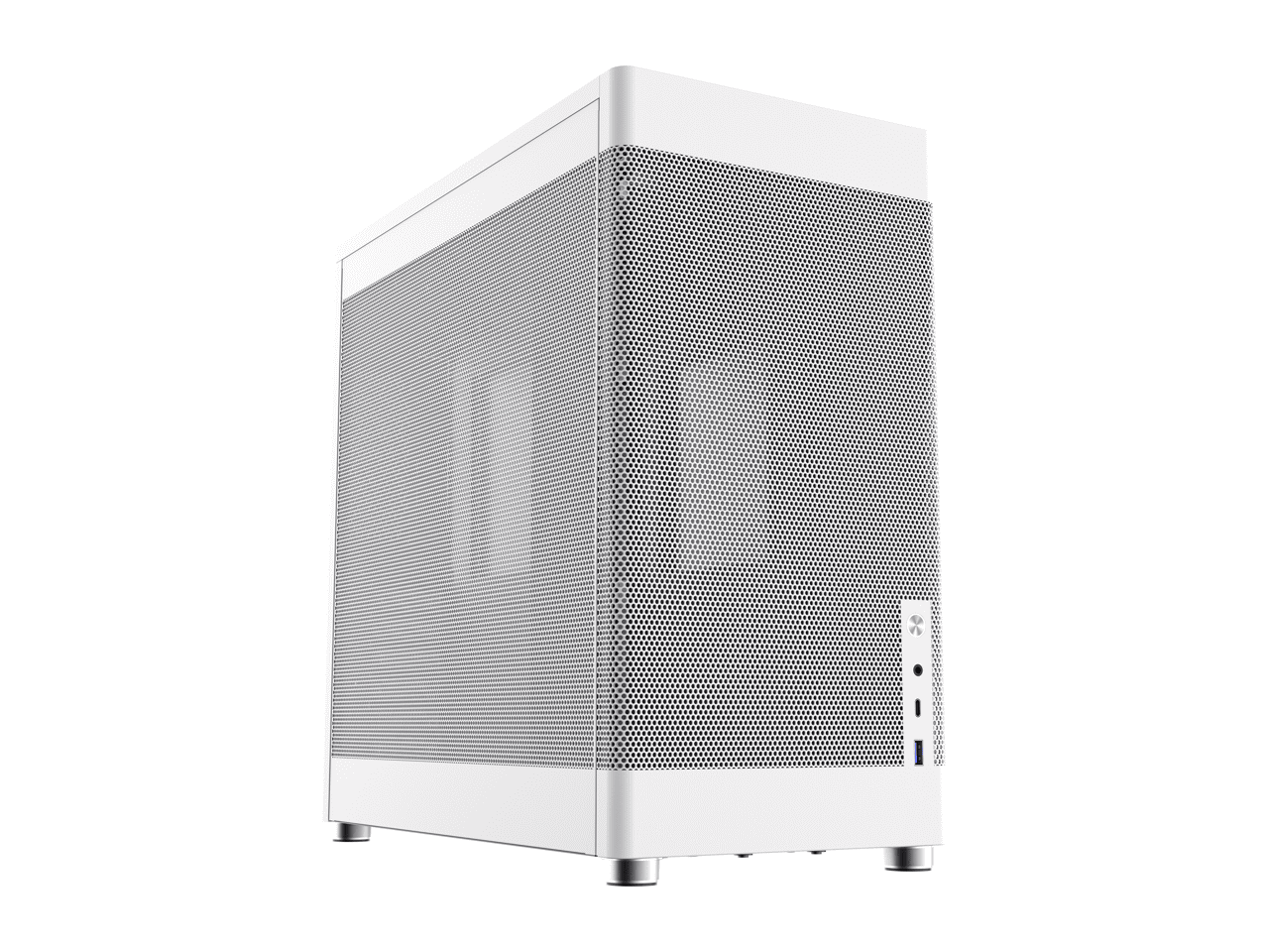 GAMEMAX MESHBOX White ATX Deskop Chassis-Micro ATX / ATX / Mini ITX ...