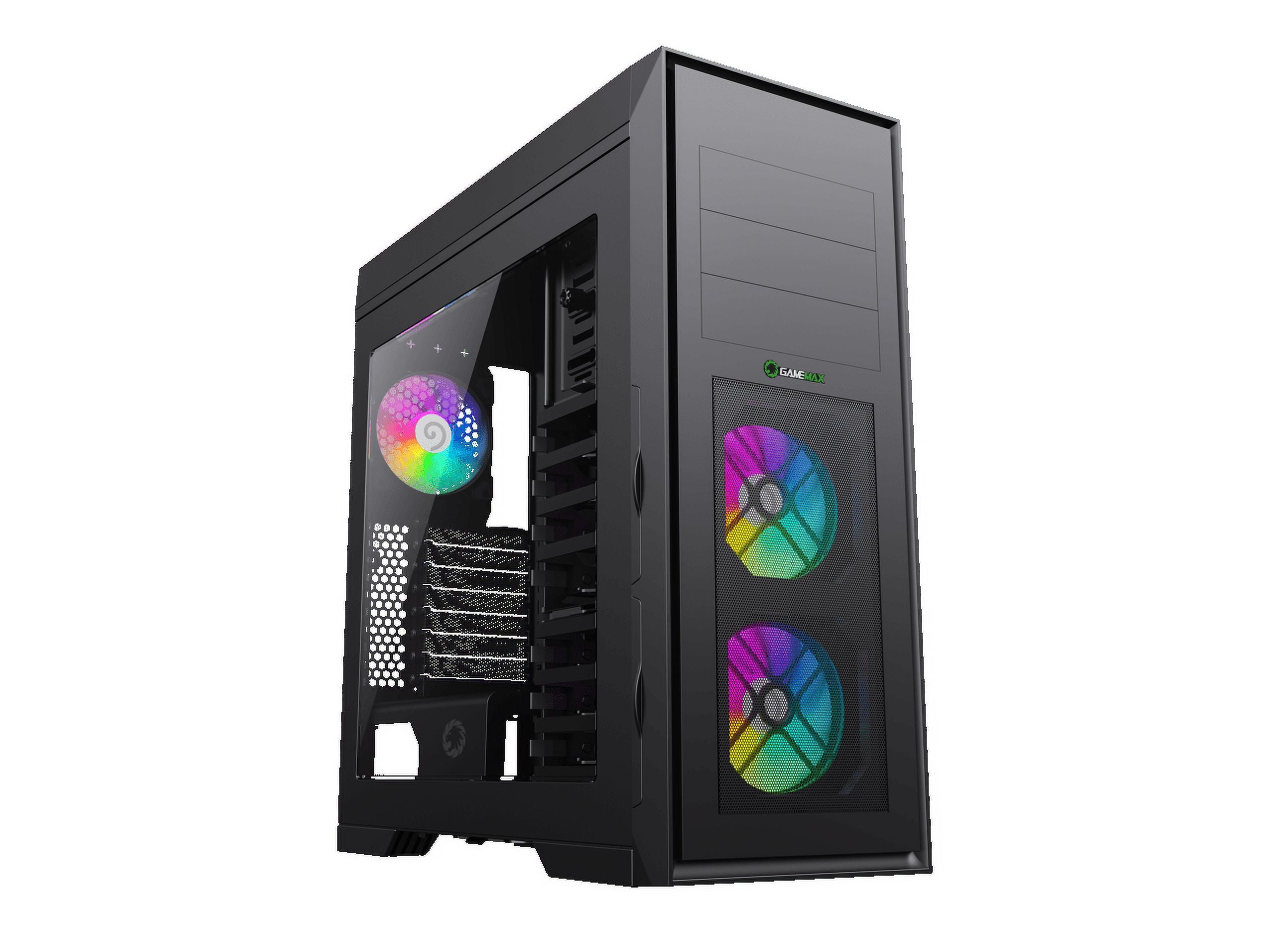GAMEMAX Master M905 Black Steel ATX Full Tower Computer Case. 3 x 120mm ...