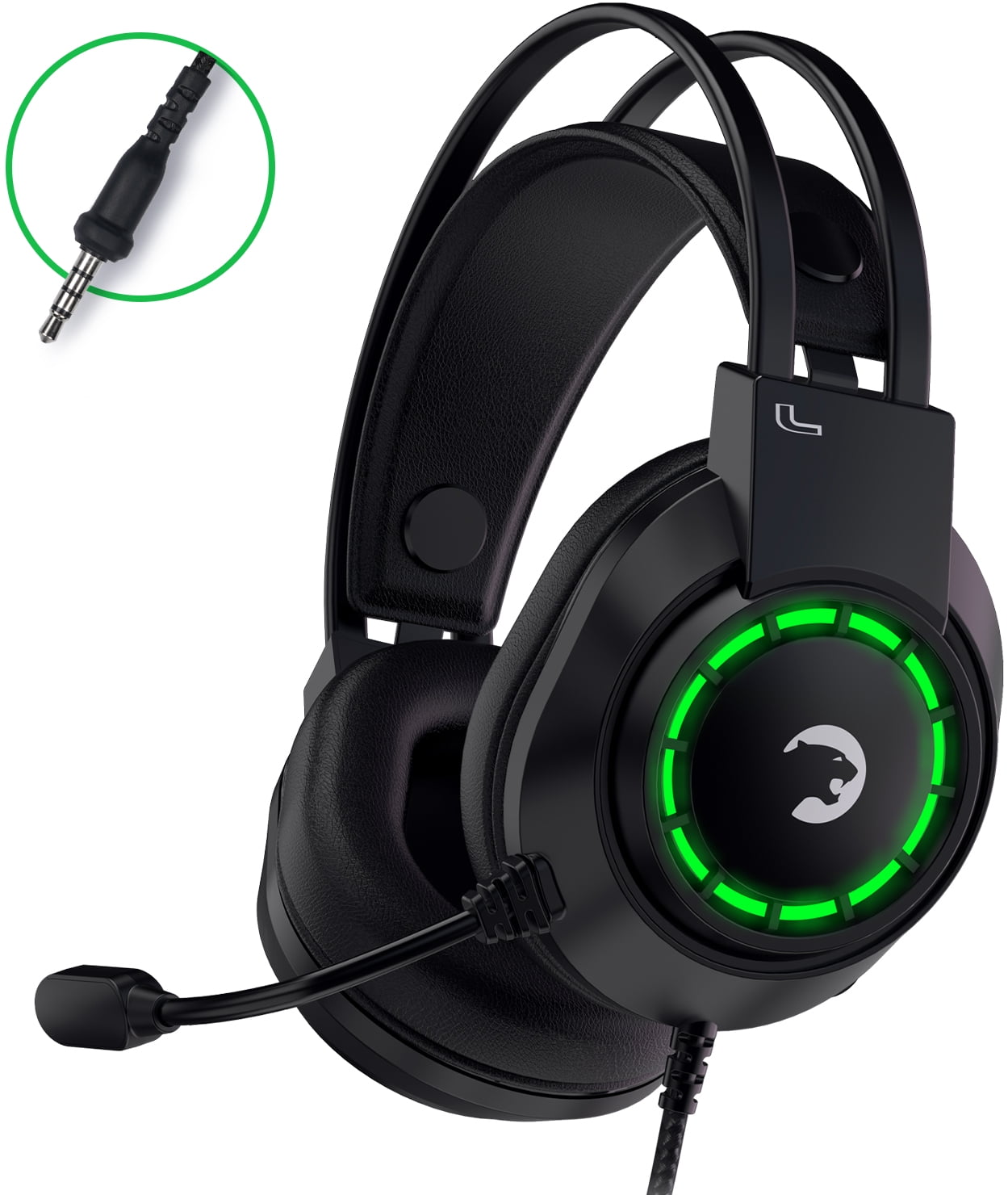 GAMEPOWER Voldon X 3.5mm Jack Gaming Headset - Wired Headphones with ...