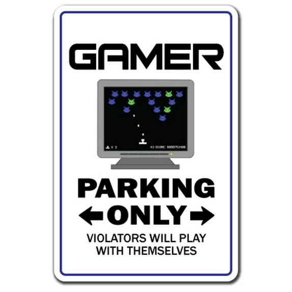 GAMER Decal games game video parking gaming internet computer play ...