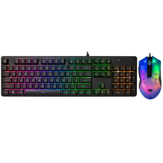 IBUYPOWER CHIMERA KM7 RGB KEYBOARD + MOUSE COMBO - Walmart Business ...