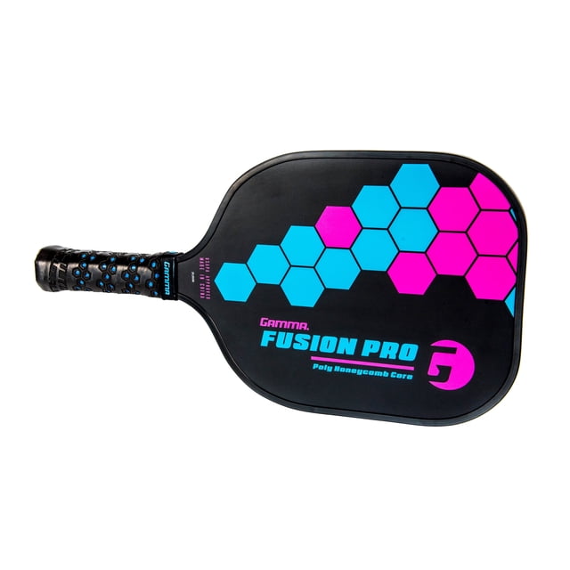 GAMMA Fusion Pro Pickleball Paddle with Graphite Honeycomb Core ...