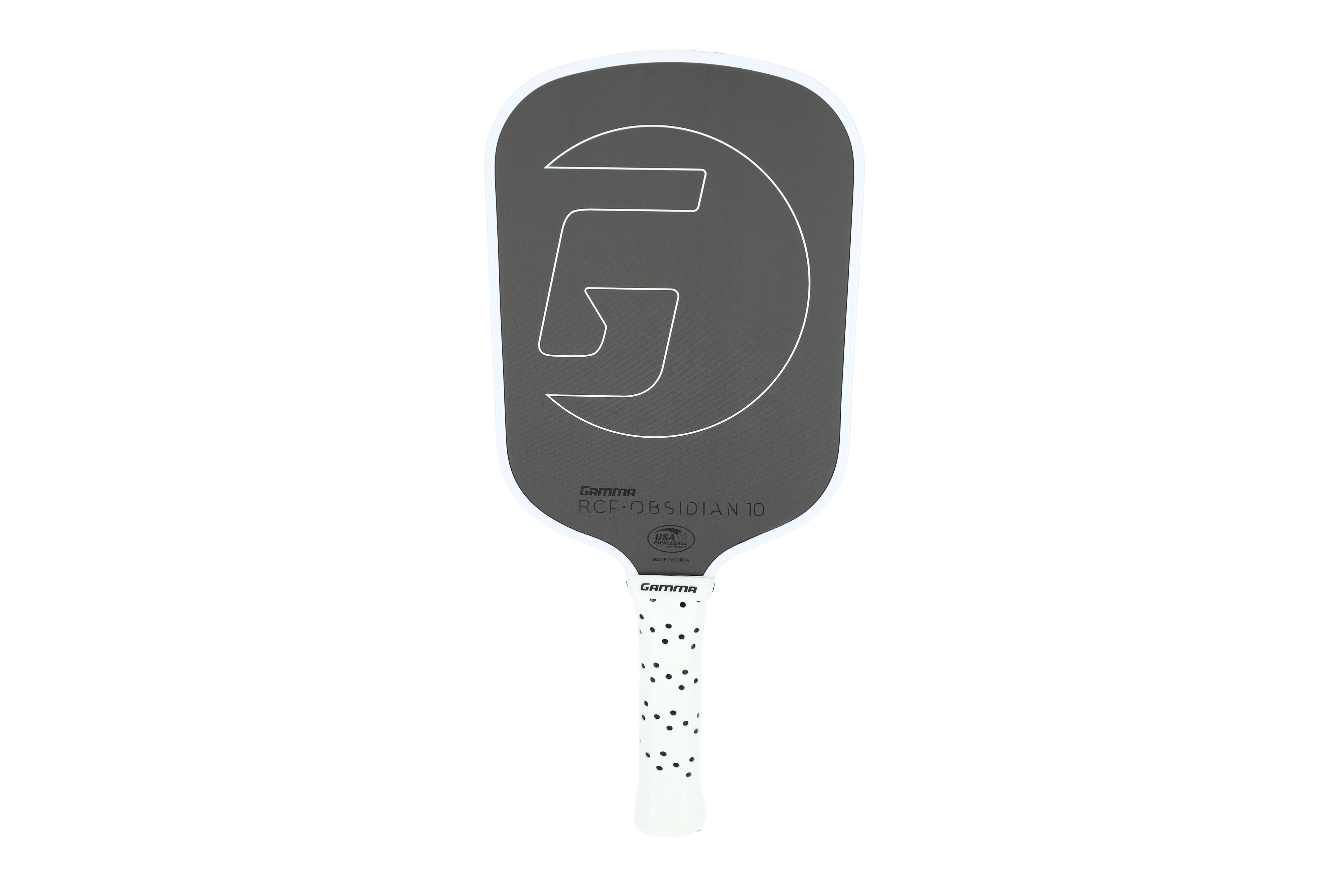 GAMMA Obsidian 10 Raw Carbon Fiber Pickleball Paddle with 10mm Core, 7.9 oz. - Walmart.com