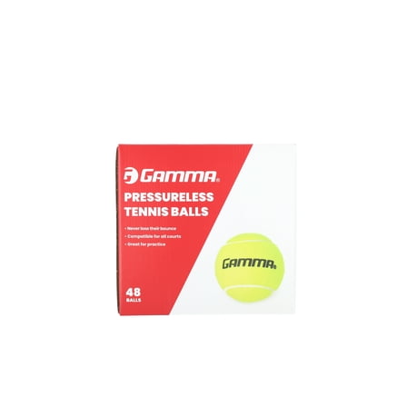 Tretorn Micro-X Yellow Pressureless Tennis Balls, Bag of 72, Durable ...