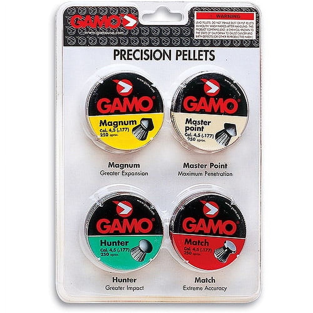 GAMO COMBO PELLETS ASSORTED .177 LEAD - Walmart.com