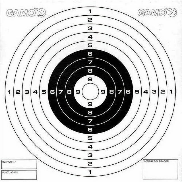 GAMO PAPER TARGETS, 100 PACK - Walmart.com