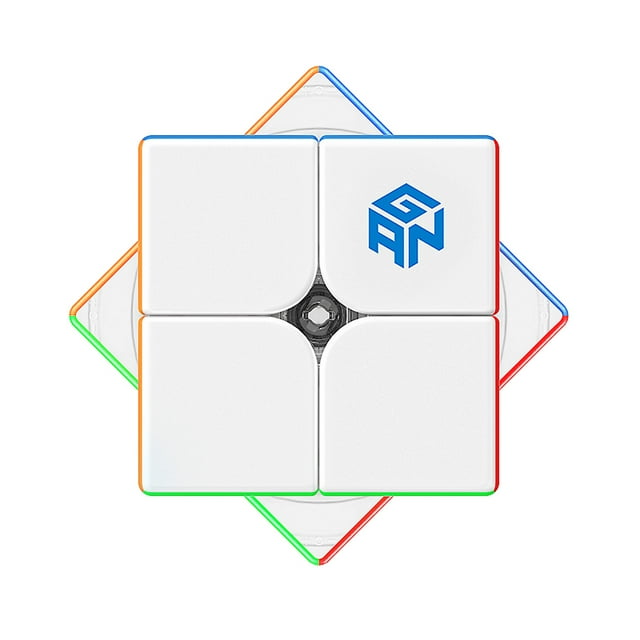 GAN 251 V2 2x2 No Stickless Speed Cube GAN Non-Magnetic 2X2 Magic Cube ...