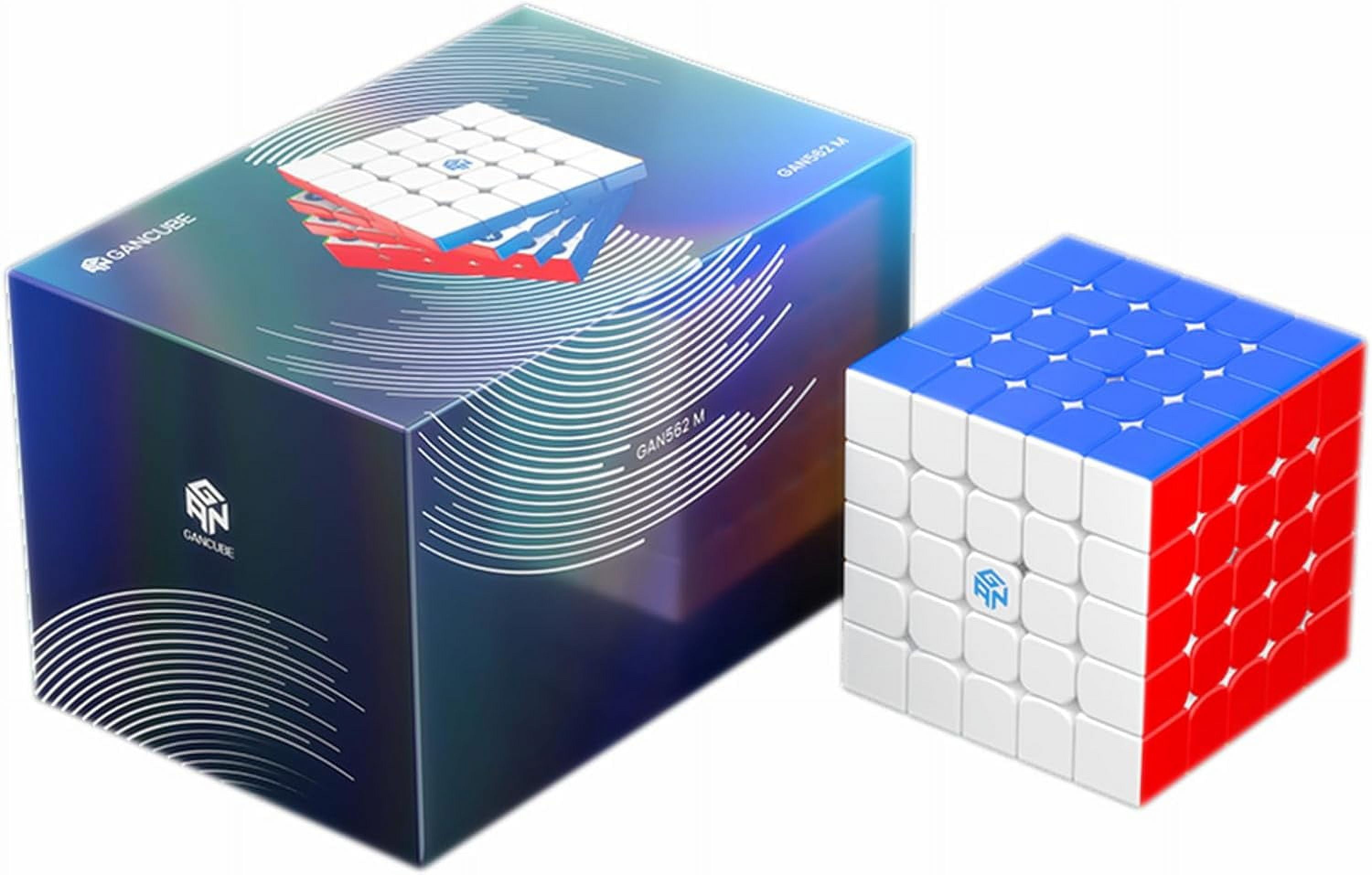 GAN 562 Mangnetic Frosted 5x5 Speed Cube Professional Magic Cube Puzzle ...