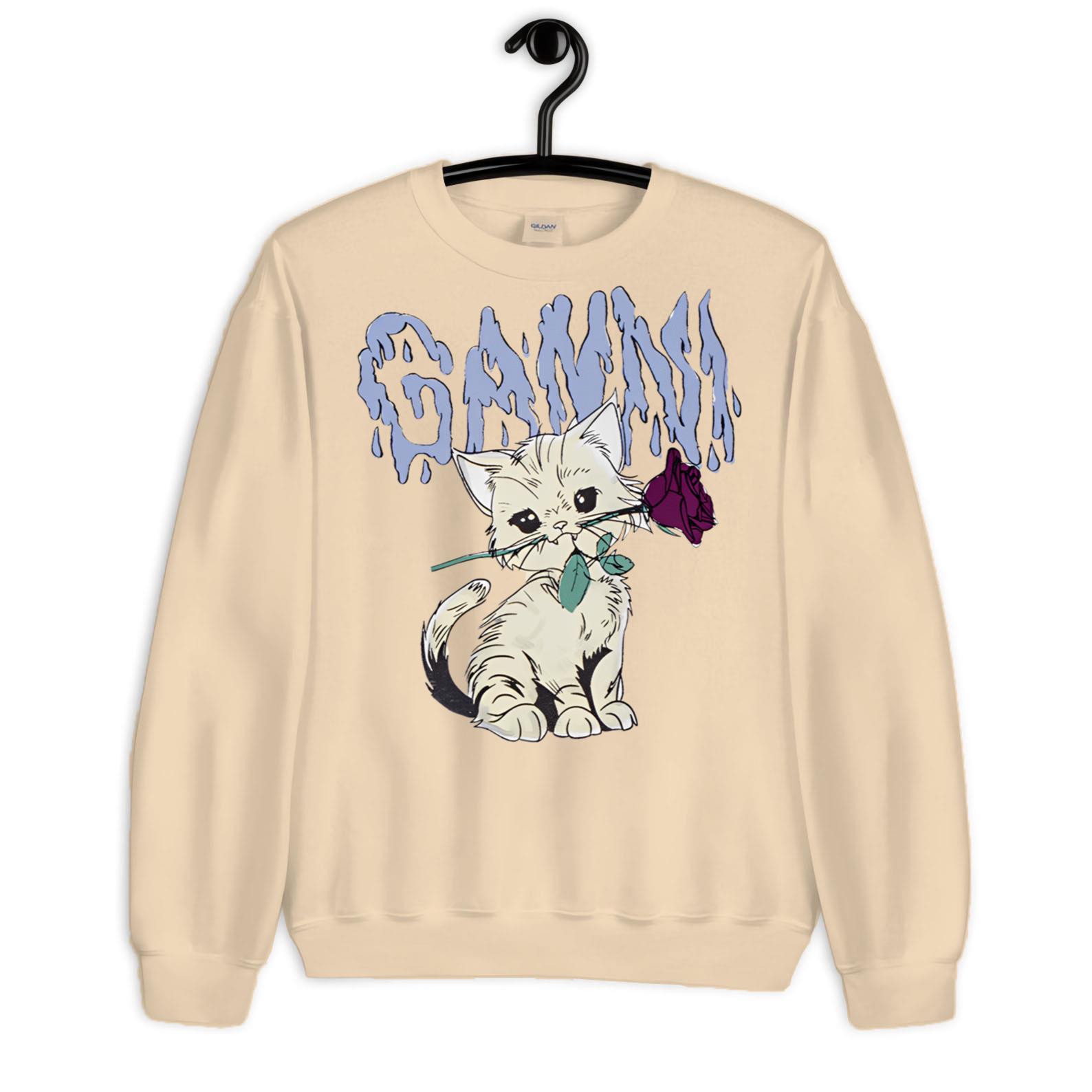 GANNI RELAXED CAT T-SHIRT - LIMITED EDITION - 7 COLOR OPTIONS - NEW ...