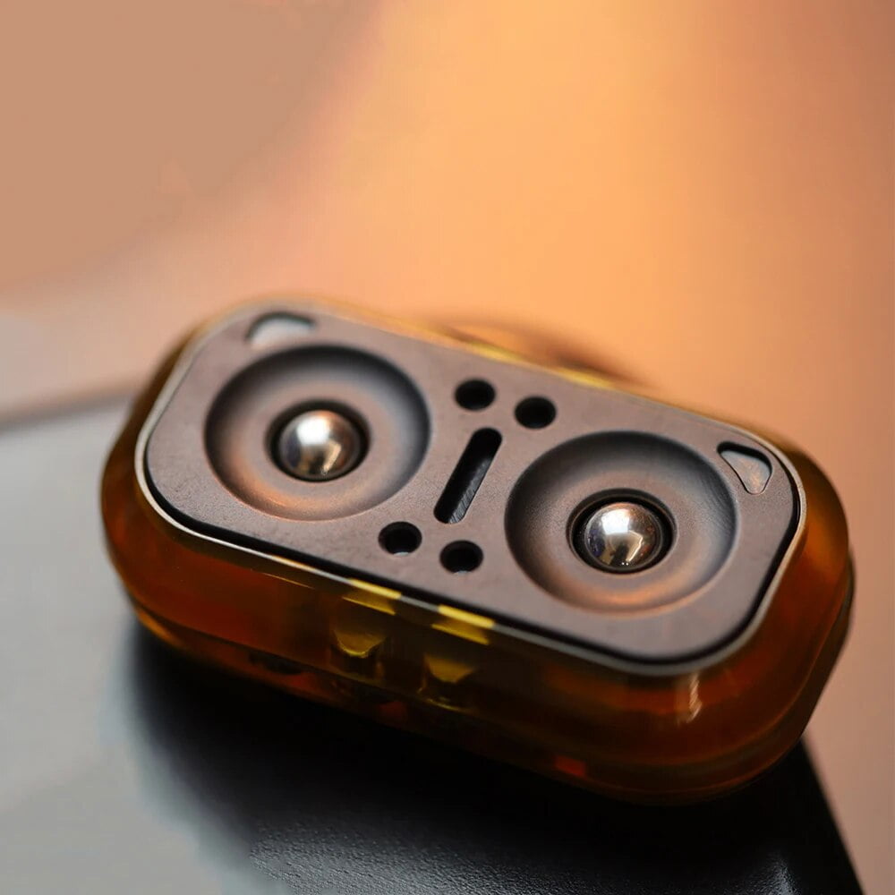 GAO STUDIO EDC Owl Silder Blue Luminous Fidget Toy Mini Toys For Gift ...