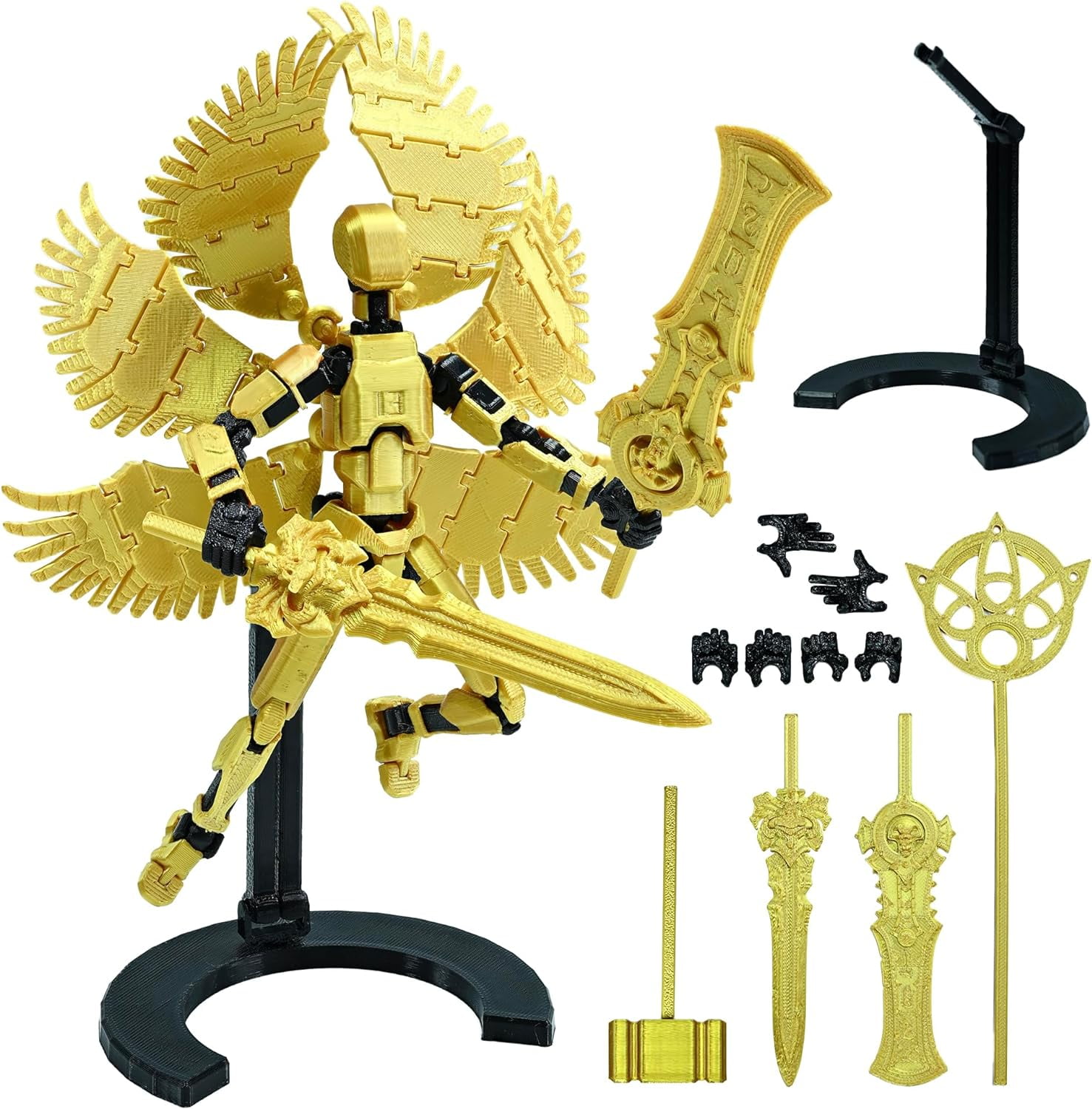 3D Printing Action Figures, Titan 13 Action Figures, Multi-Jointed ...