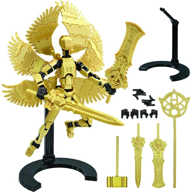 3D Printing Action Figures, Titan 13 Action Figures, Multi-Jointed ...