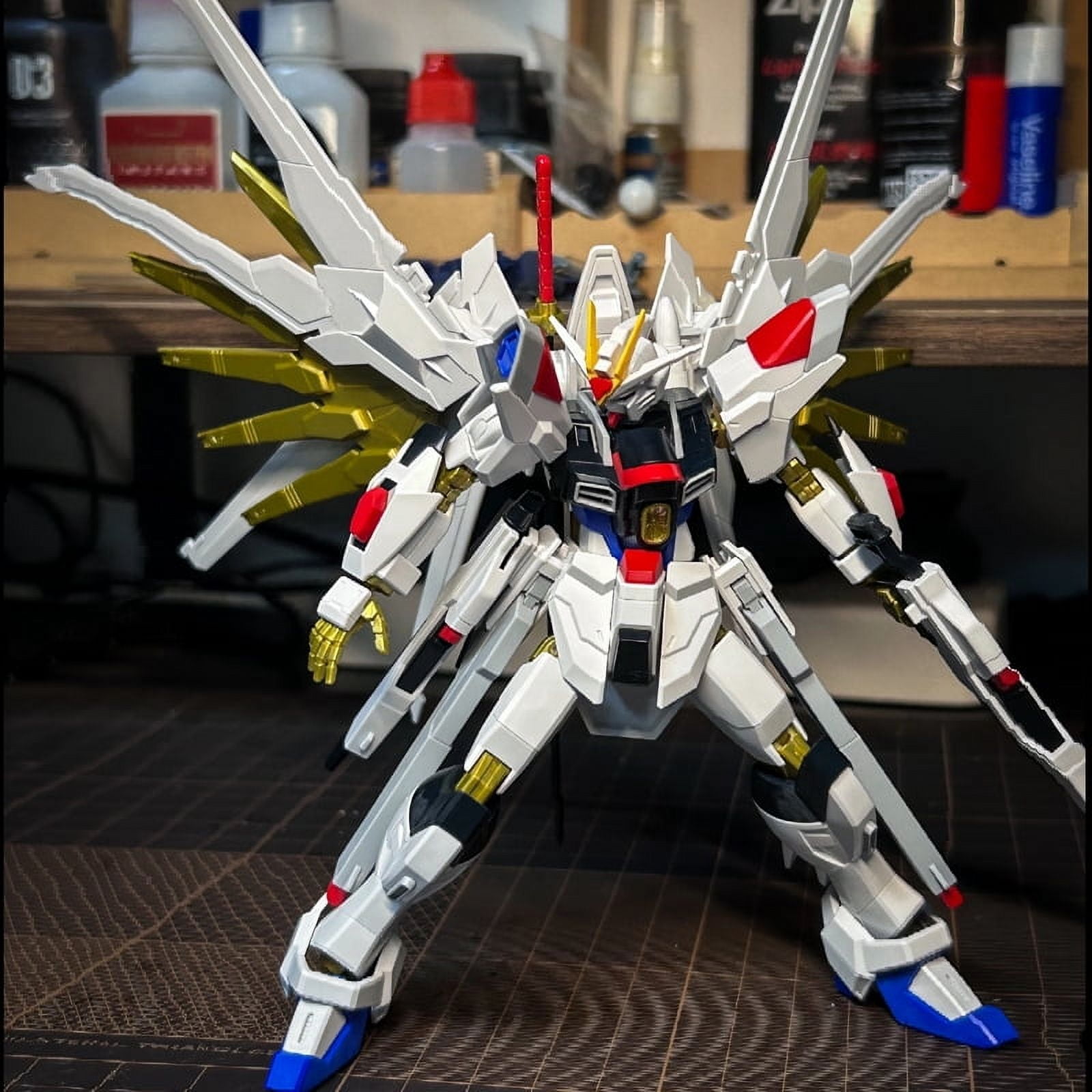 GAOGAO DUIJUE HG 1/144 Mighty Strike Freedom SEED FREEDOM Assembly ...