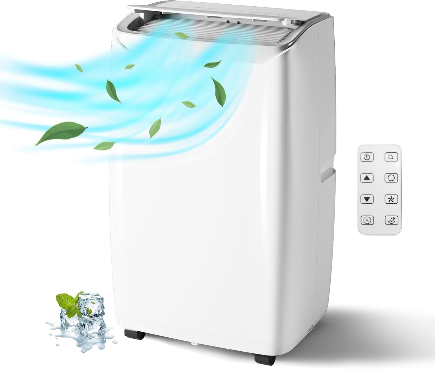 GAOMON 12000 BTU Portable Air Conditioner, Cools Up to 550 Sq. Ft, 24H ...