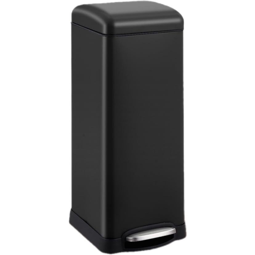 GAOMON 8 Gallon Kitchen Trash Can, Fingerprint-Proof Stainless Steel ...