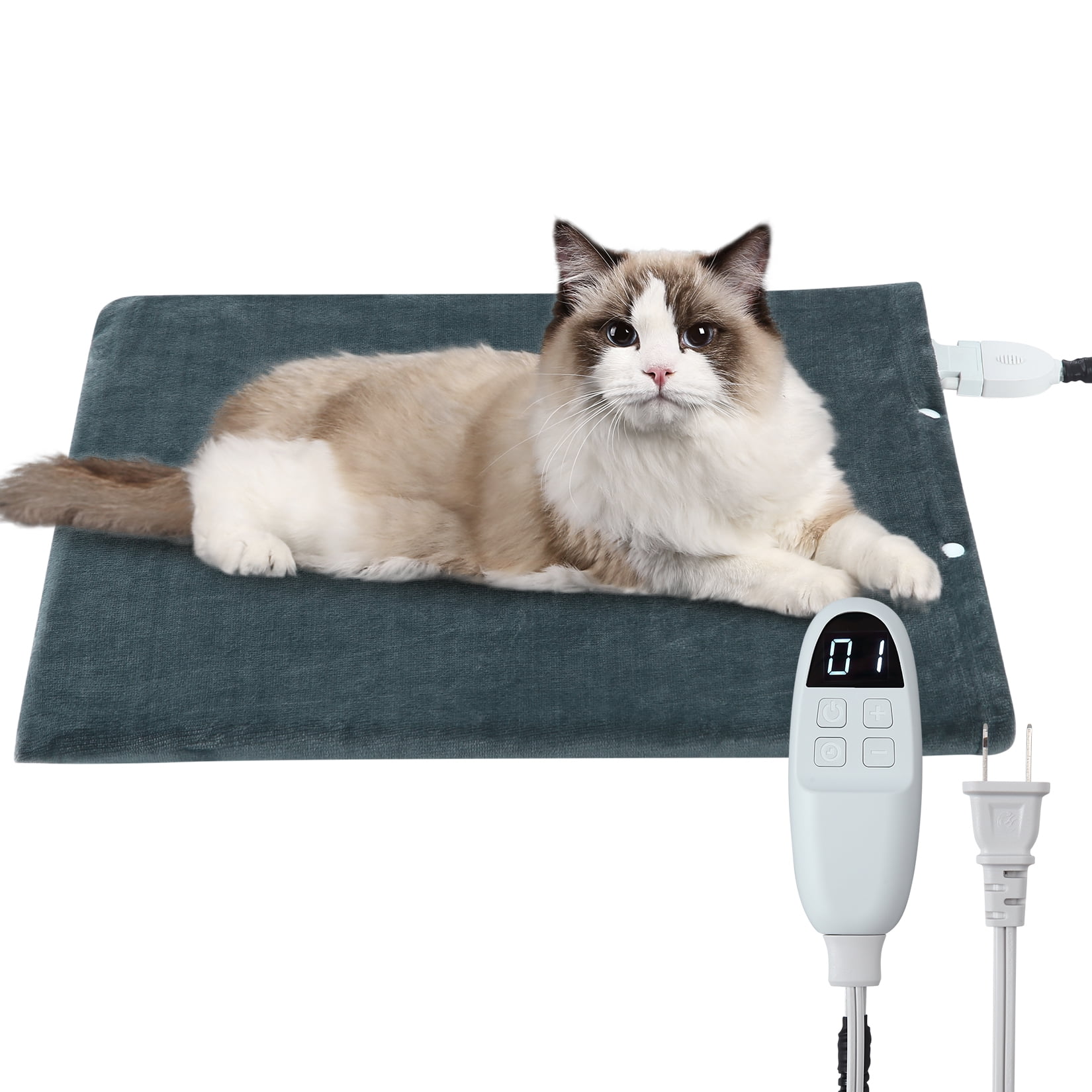 GAOMON Electric Pet Heating Pad - Adjustable Temperature and Auto Off ...