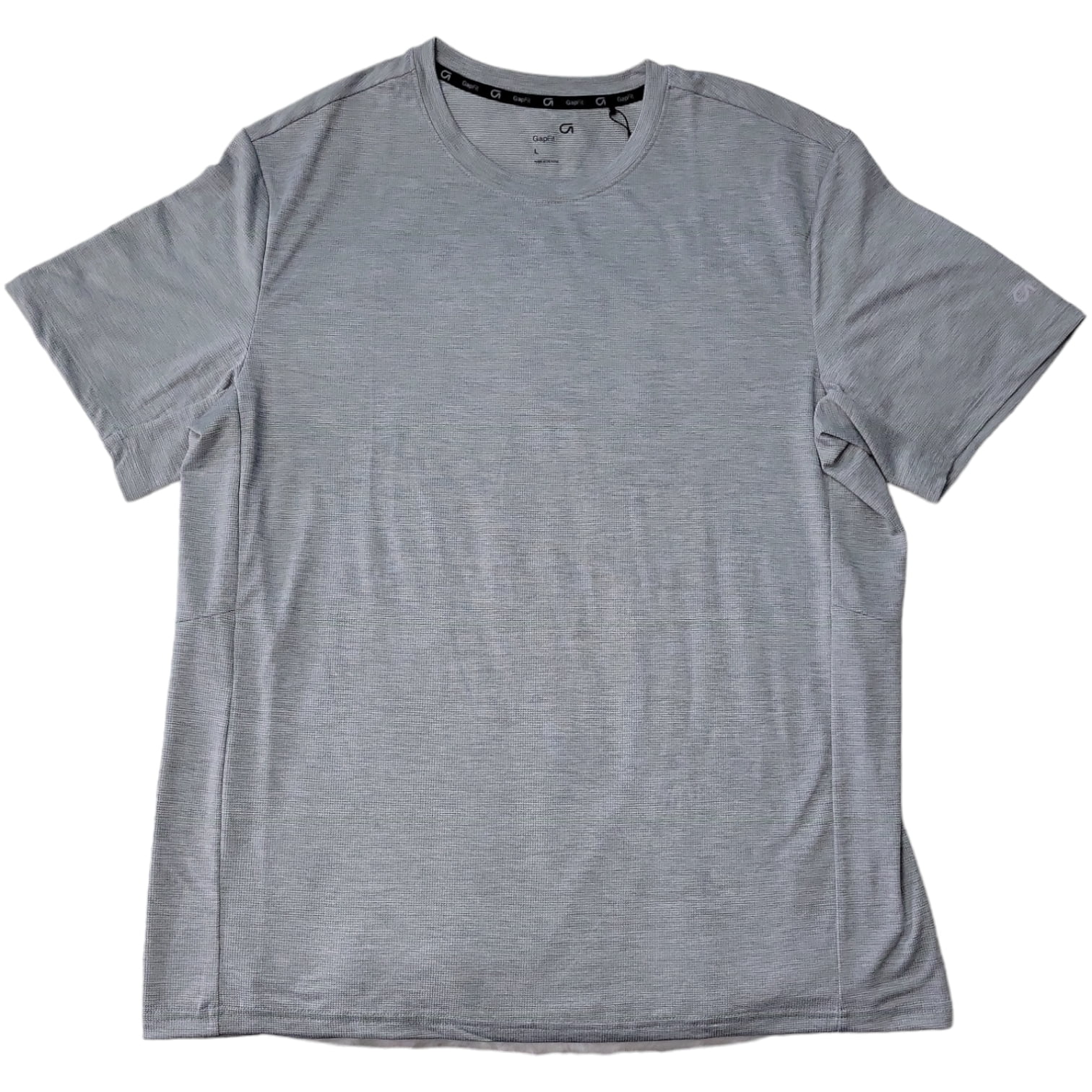 GAP Fit Men's Short Sleeve Moisture Wicking Active Tee (Heather ...