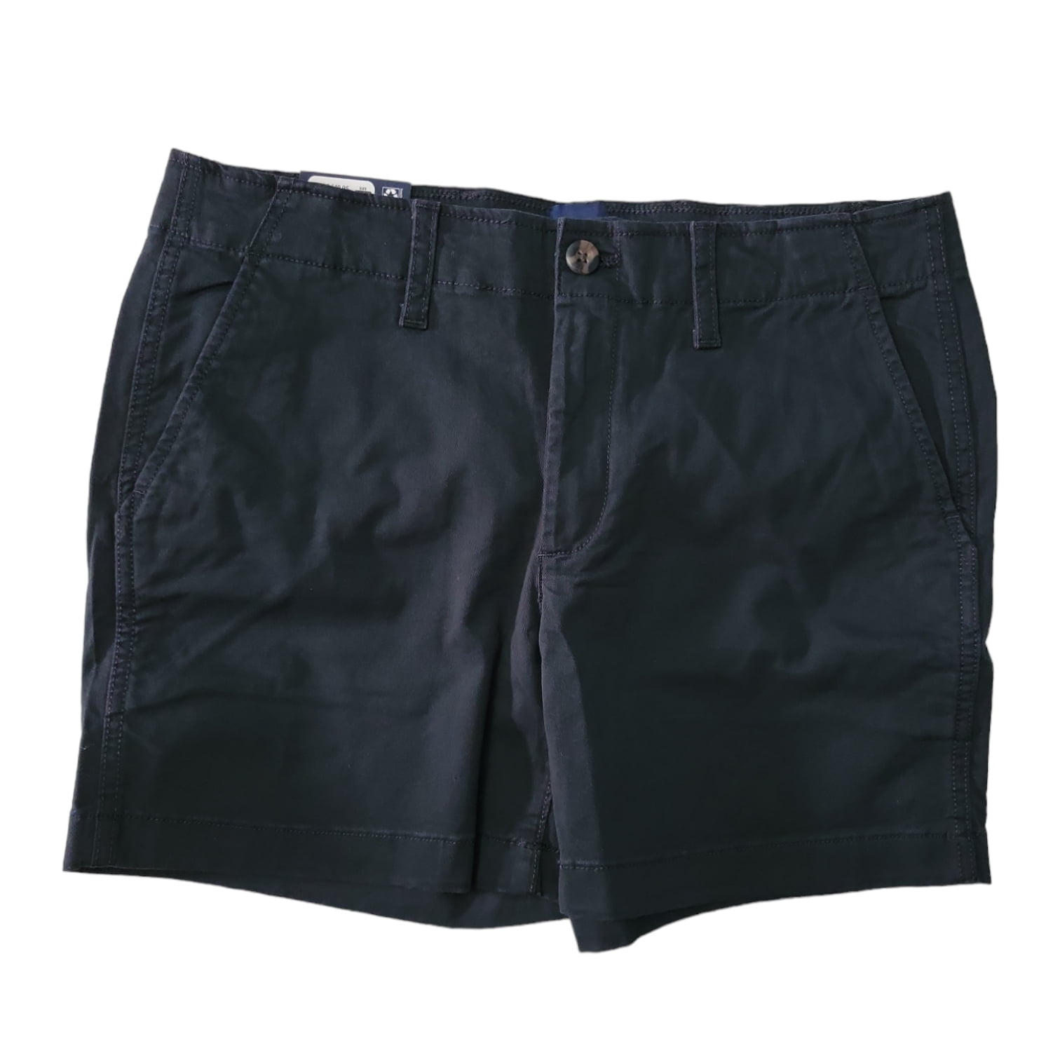 GAP Women's Classic Stretch Cotton Pockets 5" Inseam Mid Rise Short ...
