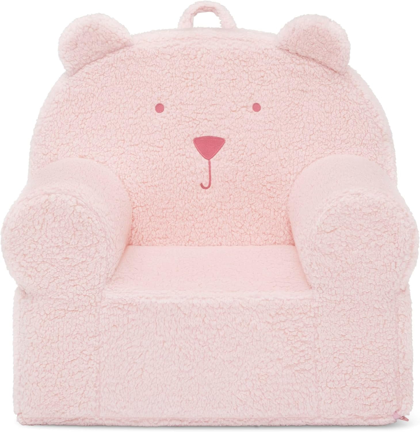 GAP babyGap Sherpa Bear Chair - Greenguard Gold Certified,Blush ...