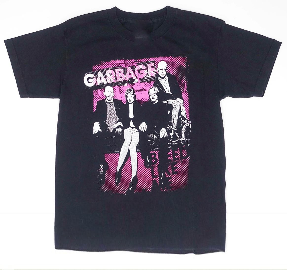 GARBAGE Band BLEED LIKE ME TOUR Unisex T-Shirt Cotton Full Size ...