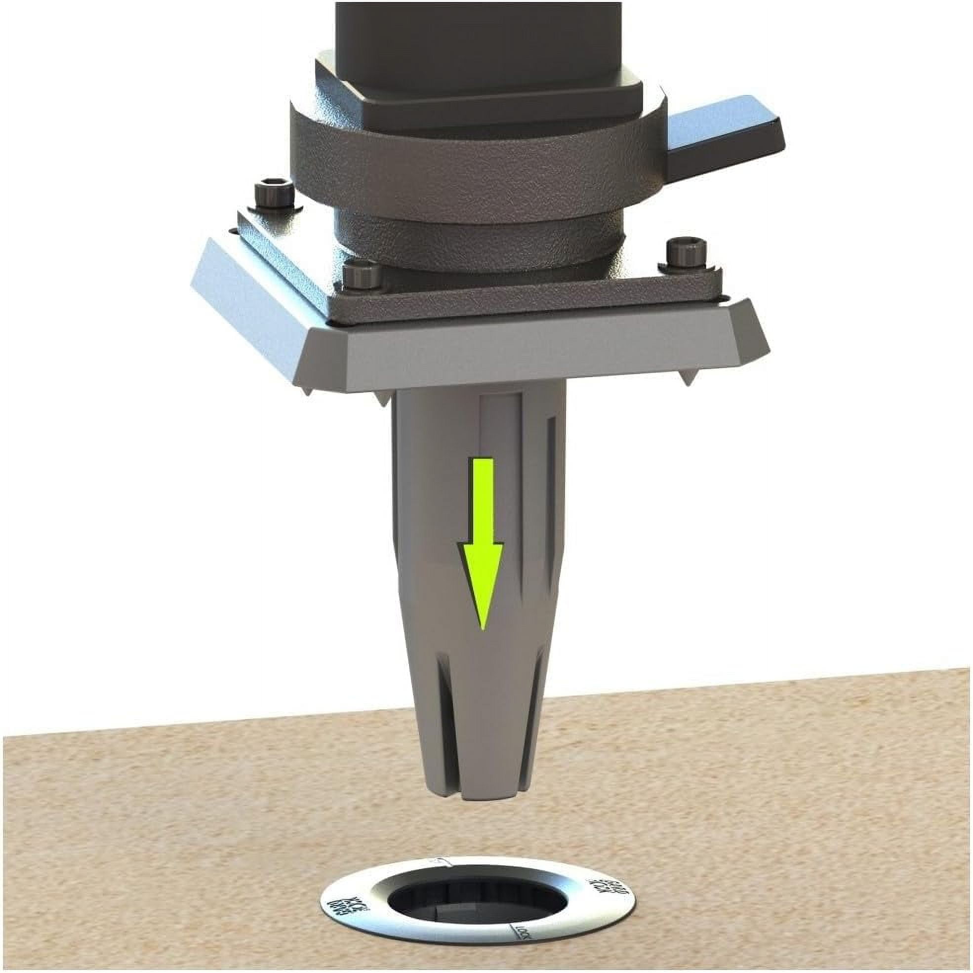 GARD & ROCK - STAND FOR OFFSET PARASOL, Removable and in Aluminum ...