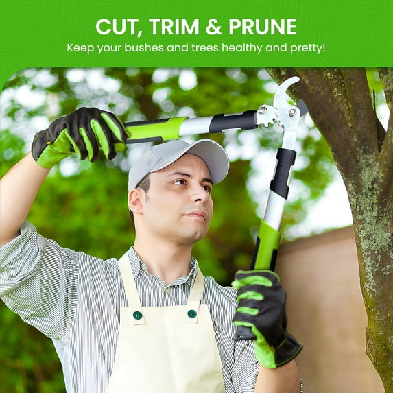GARDEN GURU Bypass Loppers Tree Trimmer Clipper - 3X Cutting Power ...