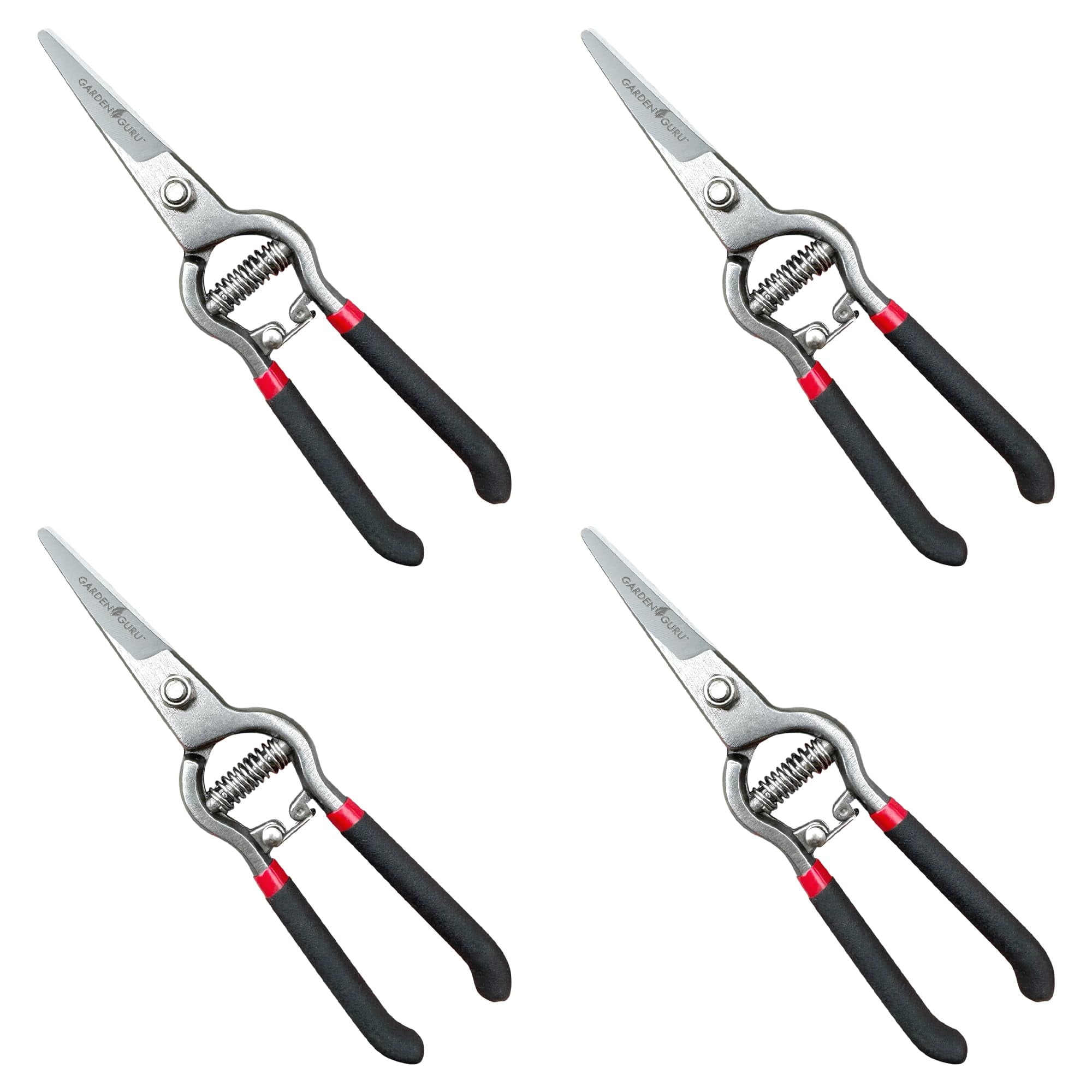 GARDEN GURU Classic Bypass Pruning Shears Clippers – Heavy Duty Forged ...