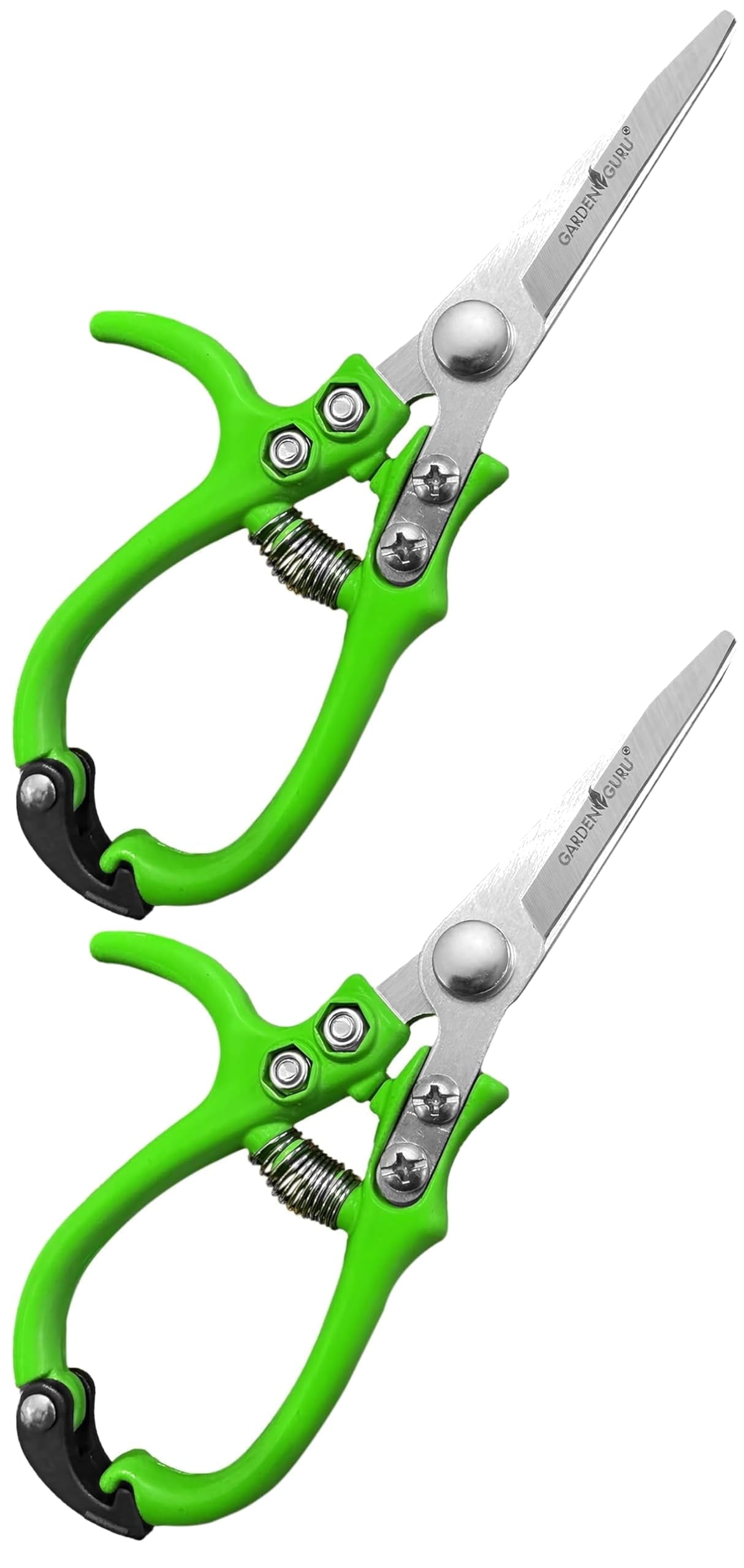 GARDEN GURU Ergonomic Garden Snips Clippers – Professional Hand Pruner ...
