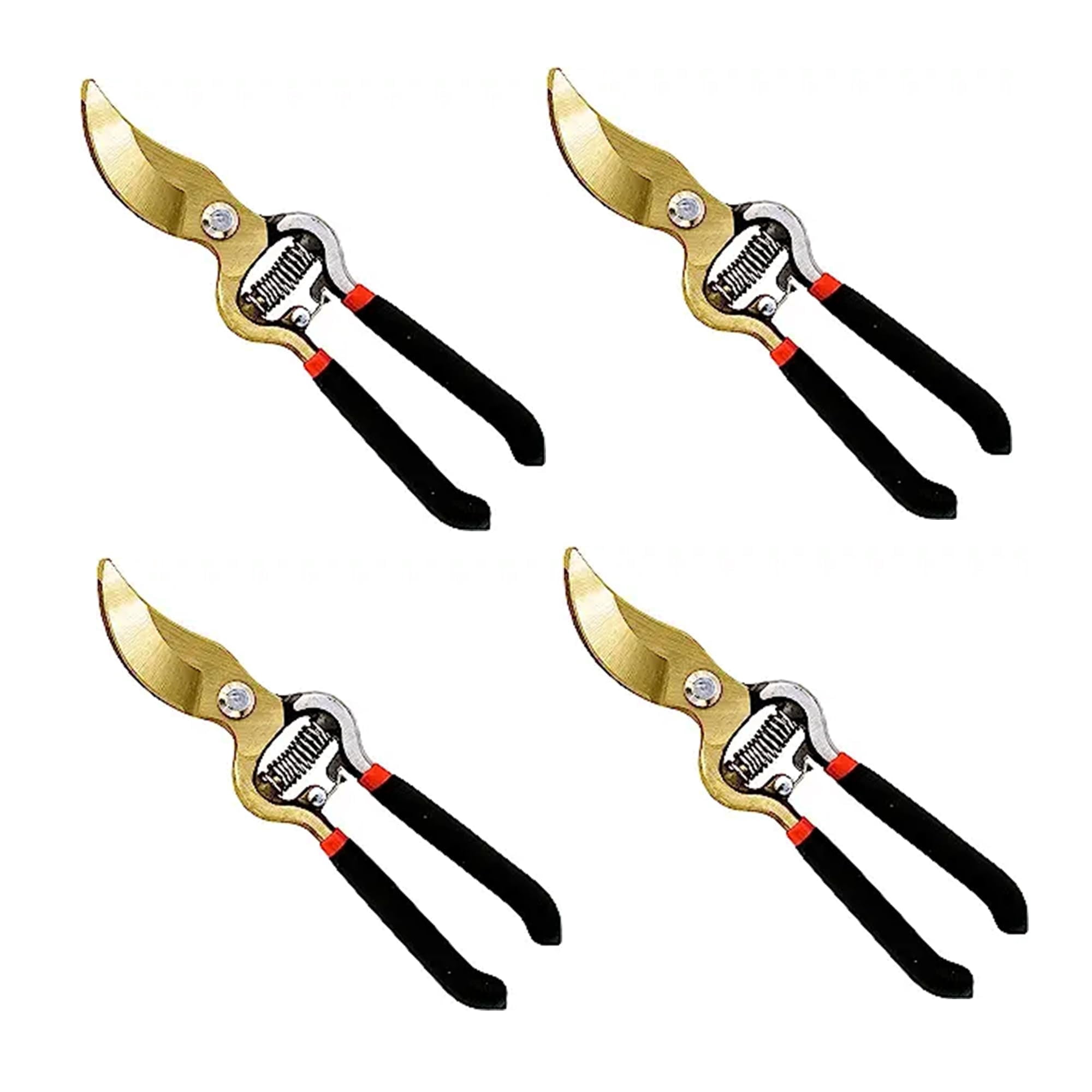 GARDEN GURU Indestructible Titanium Garden Clippers Professional Bypass ...
