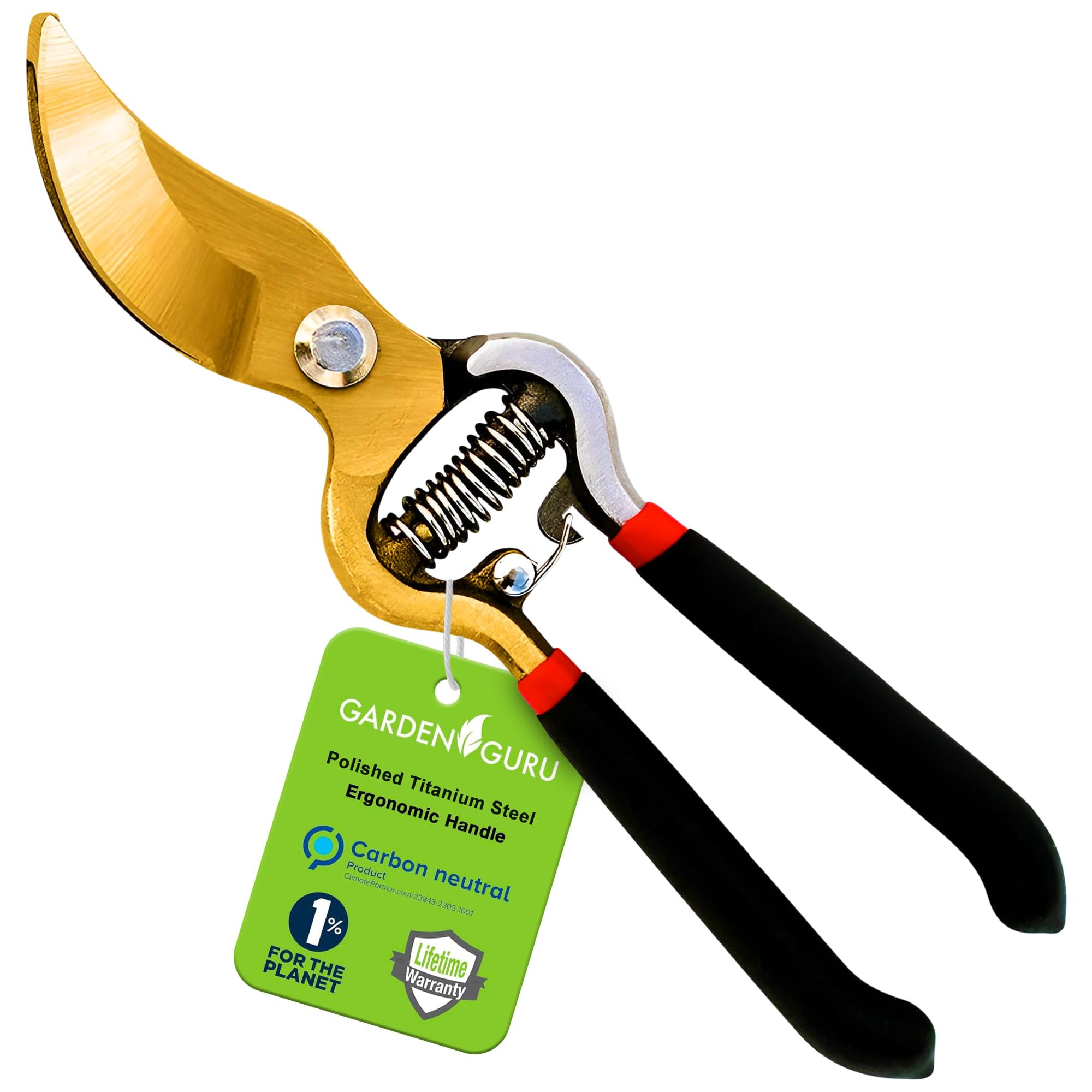 GARDEN GURU Indestructible Titanium IFF17 Garden Clippers ...