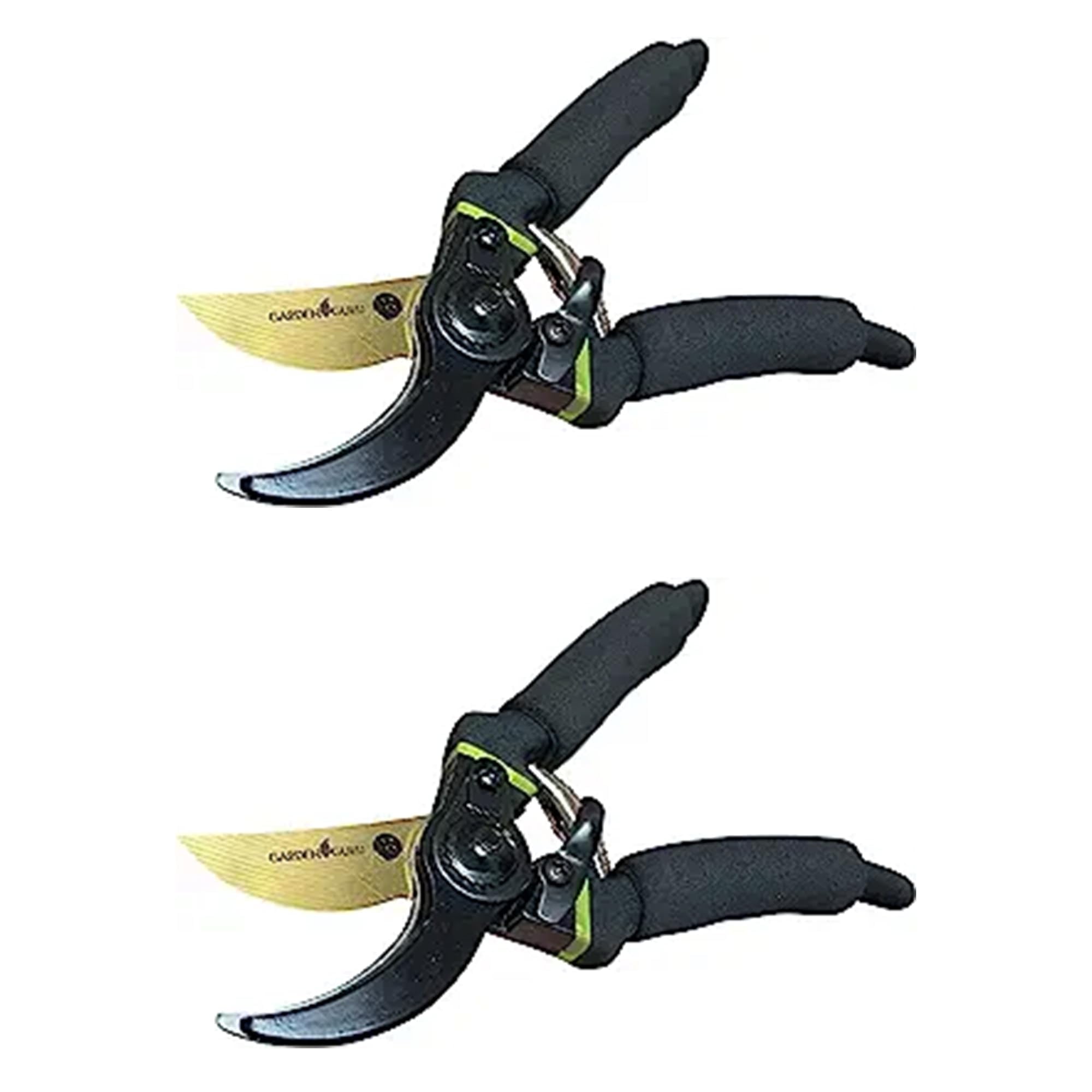 GARDEN GURU Soft Grip Garden Pruning Shears Scissors Clippers Hardened ...