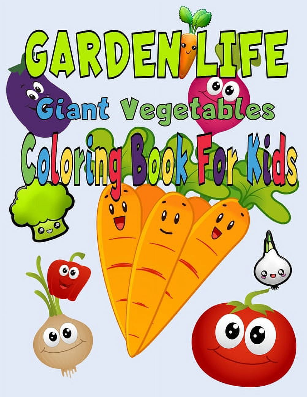 Coloring Pages Of Vegetable Gardens