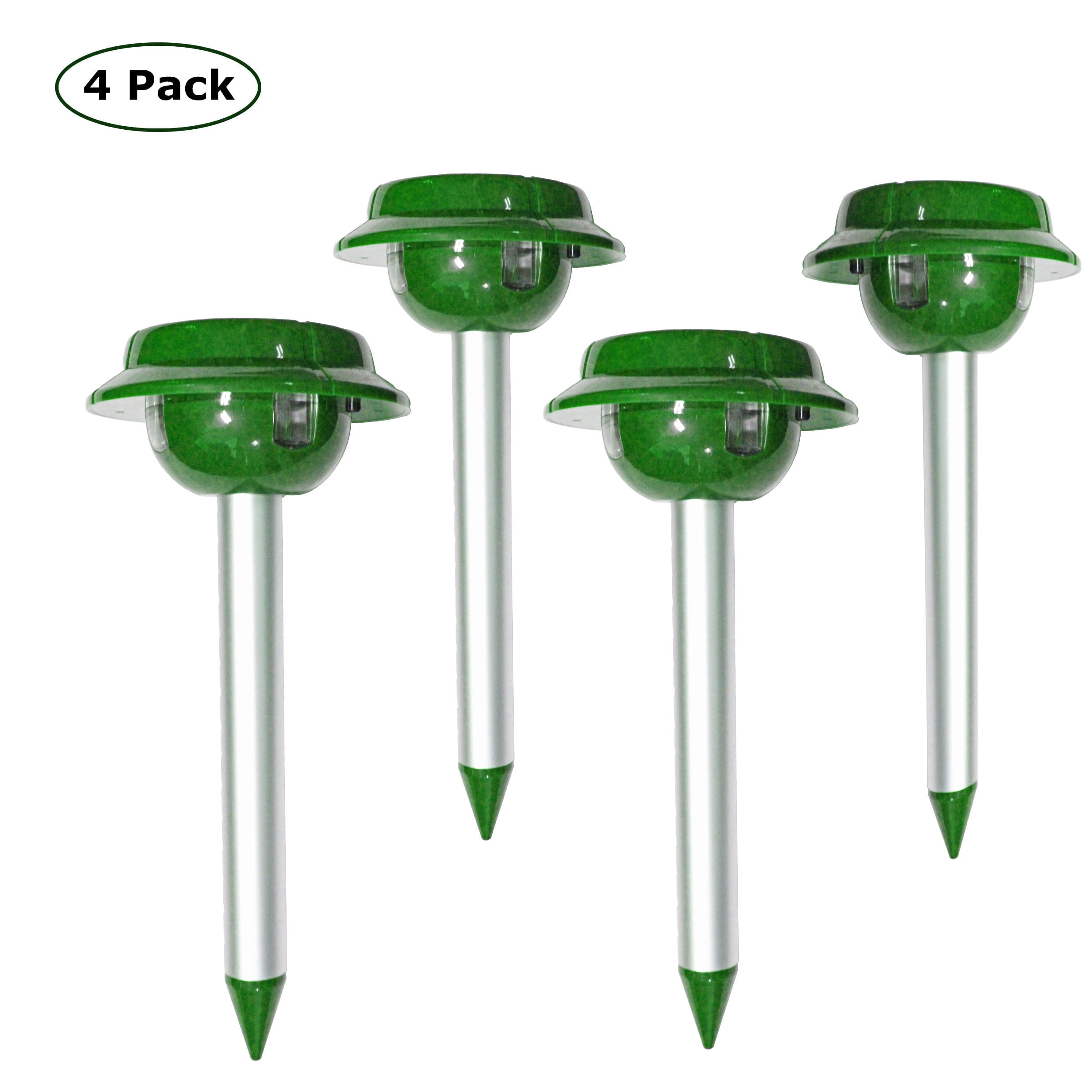Garden Secrets® Professional Solar Mole & Snake Repellent (4 pack ...